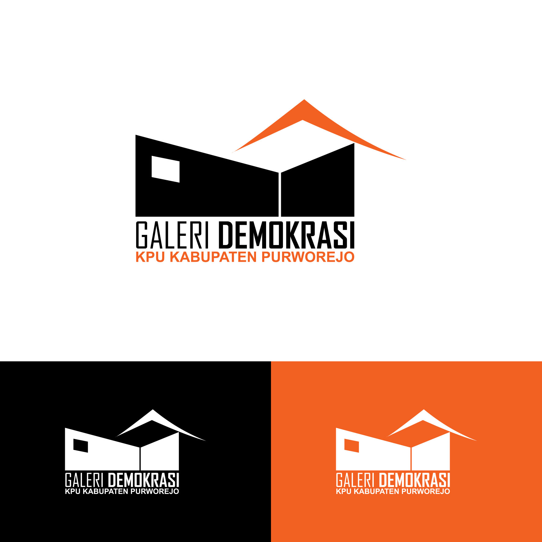 LOGO GALERI DEMOKRASI – TEMPLATE COREL