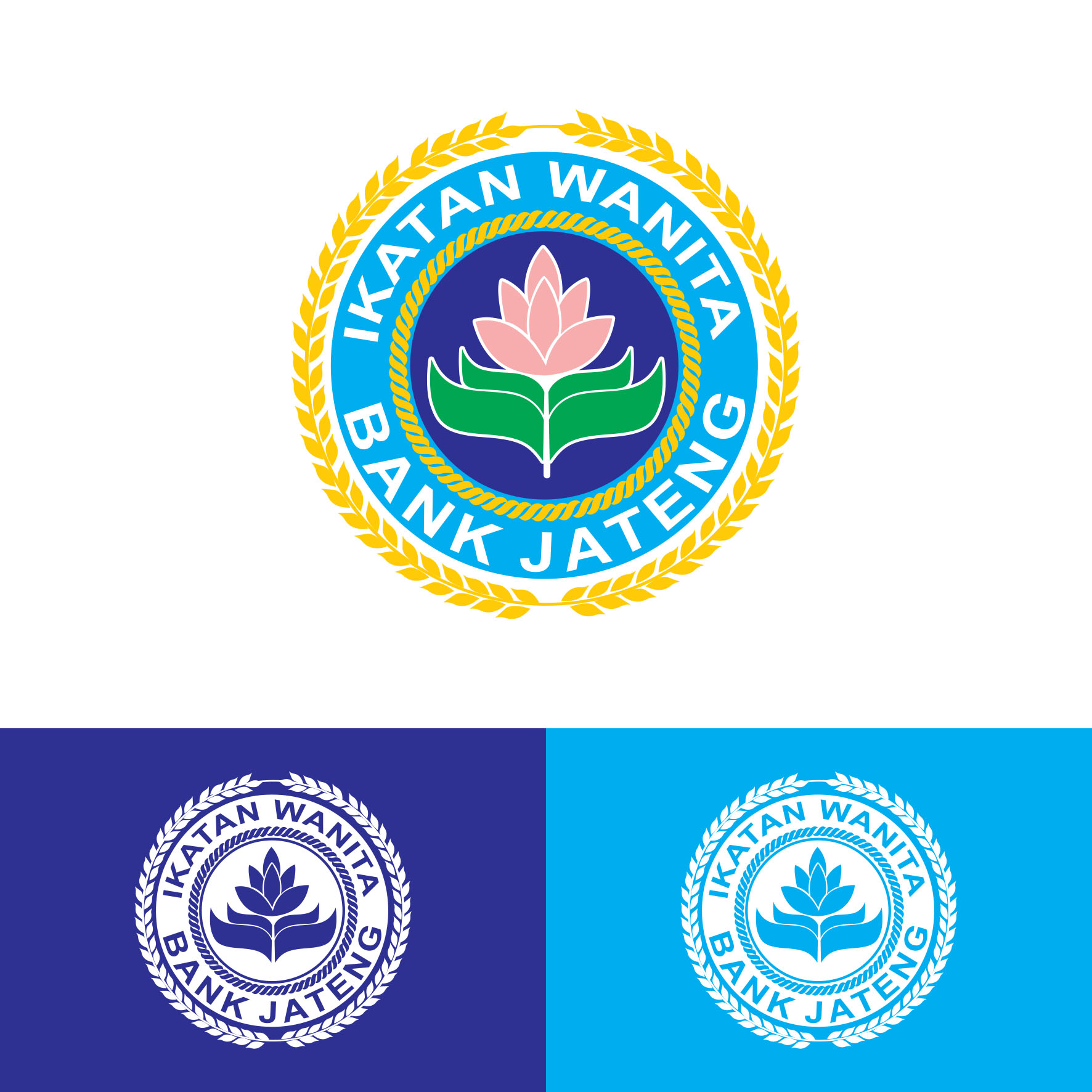 LOGO IKATAN WANITA BANK JATENG – TEMPLATE COREL