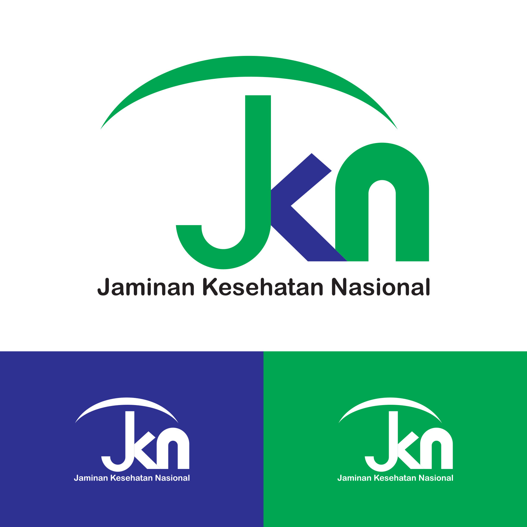 LOGO JAMINAN KESEHATAN NASIONAL / JKN – TEMPLATE COREL