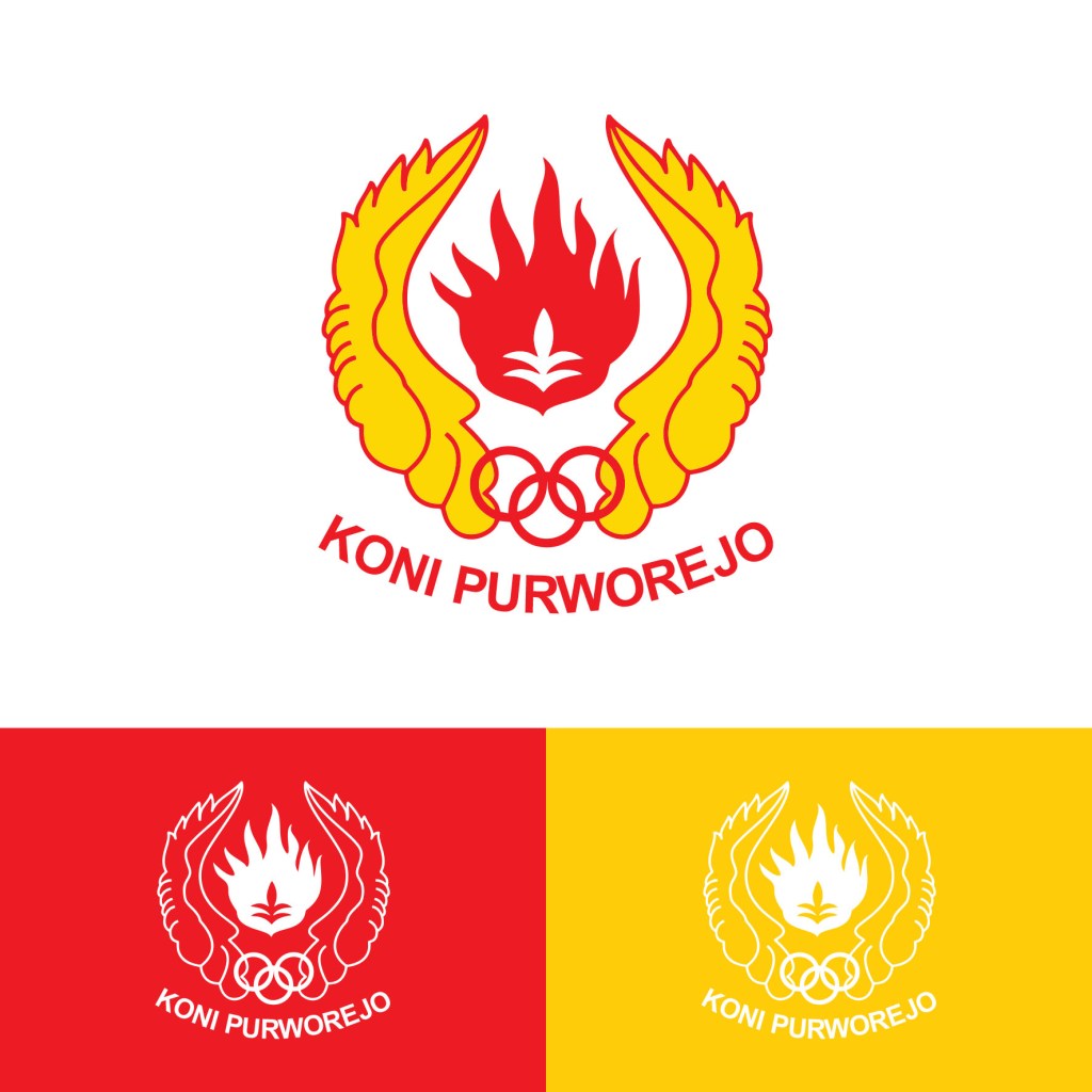 LOGO KONI PURWOREJO – TEMPLATE COREL