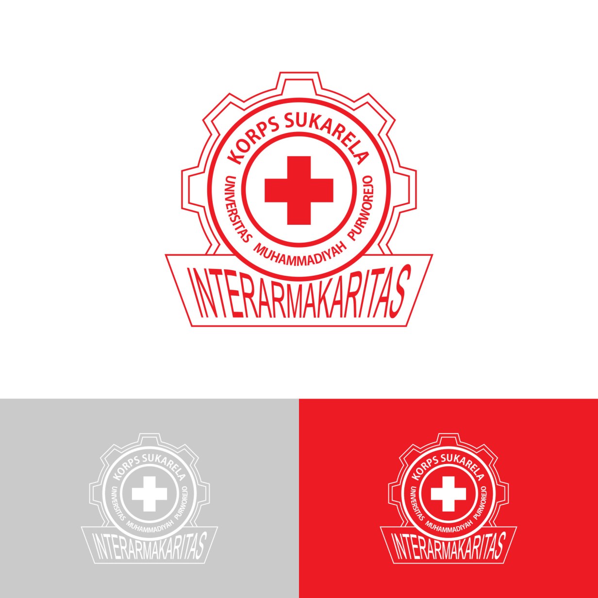 LOGO KORP SUKARELA UNIVERSITAS MUHAMMADIYAH PURWOREJO – TEMPLATE COREL