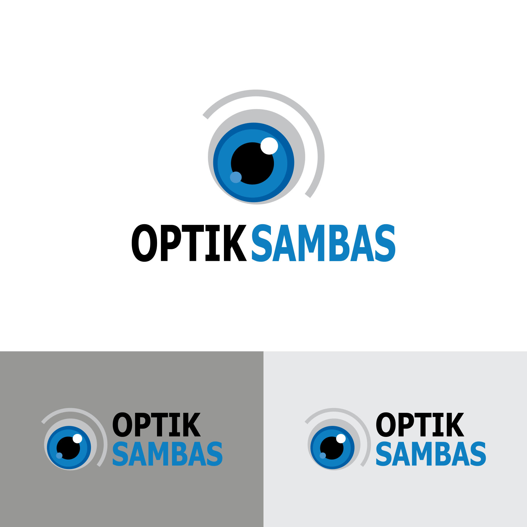 LOGO OPTIK SAMBAS – TEMPLATE COREL